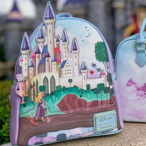 Loungefly | Bags | Loungefly Disney Sleeping Beauty Castle Mini ...